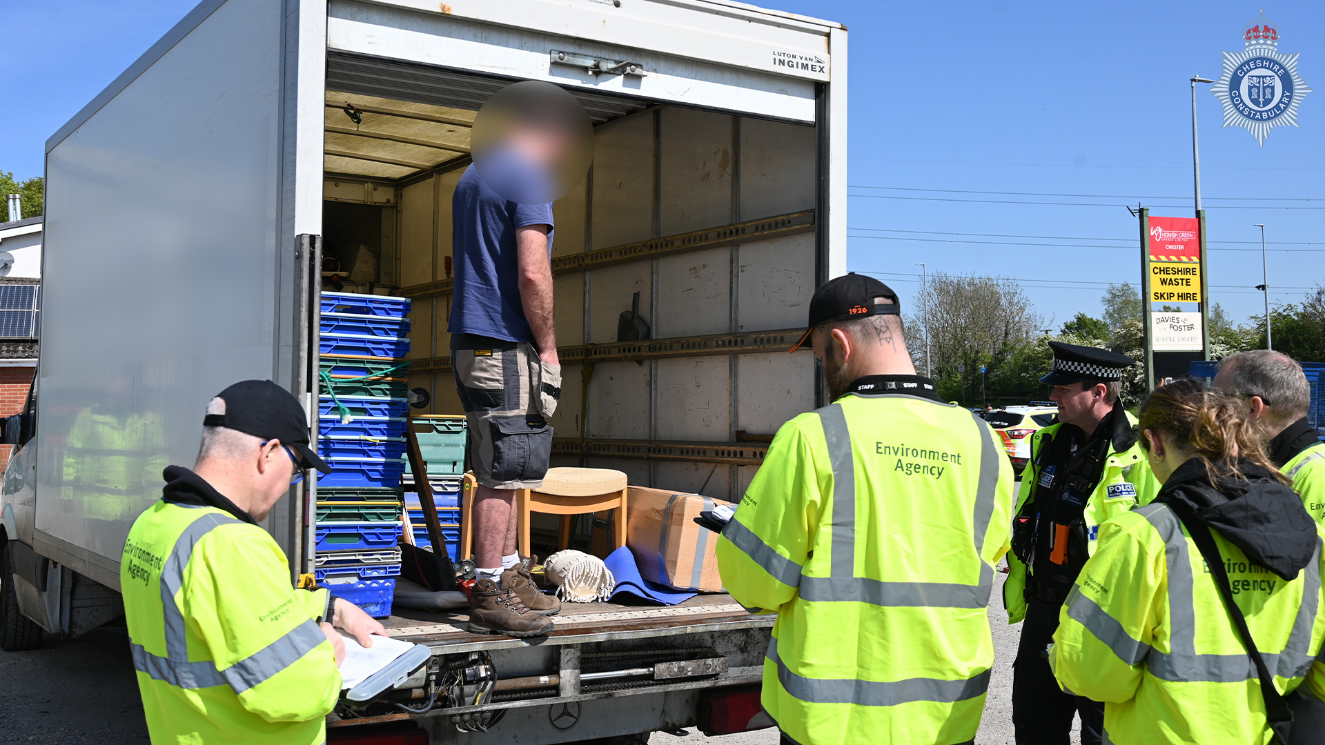 Partnership working to tackle illegal waste crime in Cheshire ...